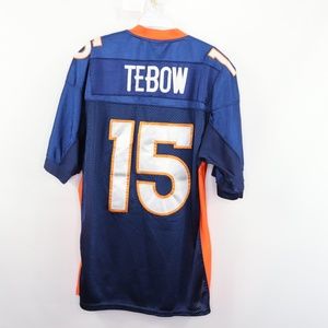 Reebok | Shirts | Reebok Denver Broncos Tim Tebow Football Jersey 48 ...